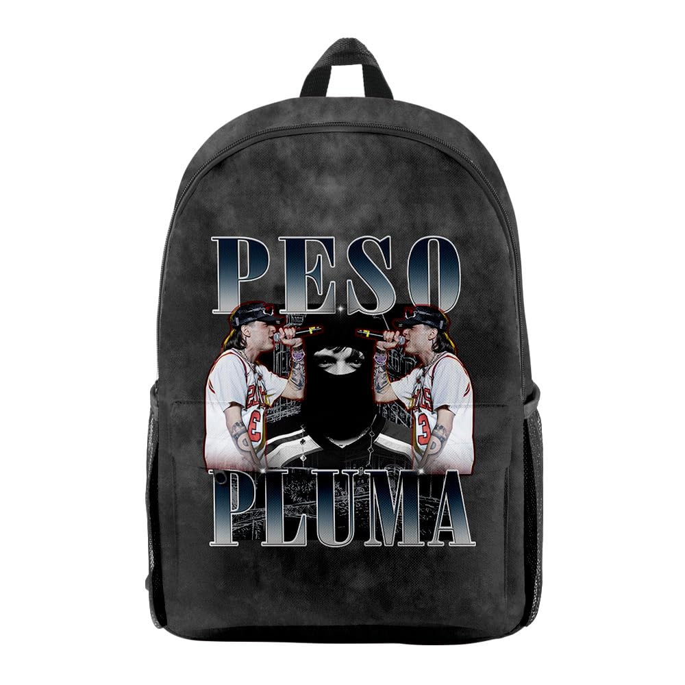 BQXZAKG Peso Pluma Backpack Musician Oxford Cloth Travel Bag Backpack Adjustable Shoulder Strap Backpack