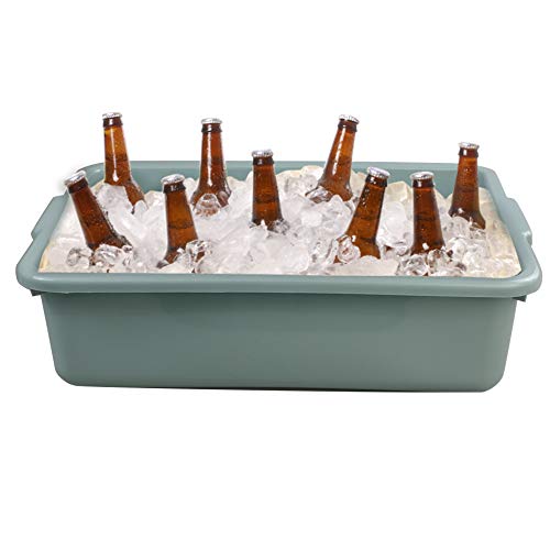 Jekiyo 13 L Commercial Bus Box, Plastic Wash Tubs, Set of 4