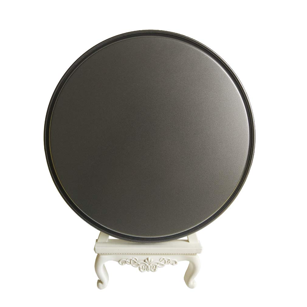 Carbon Steel Non-stick Pizza Pan Round Oven Tray Homemade Pizza Baking Sheet (12 inch)