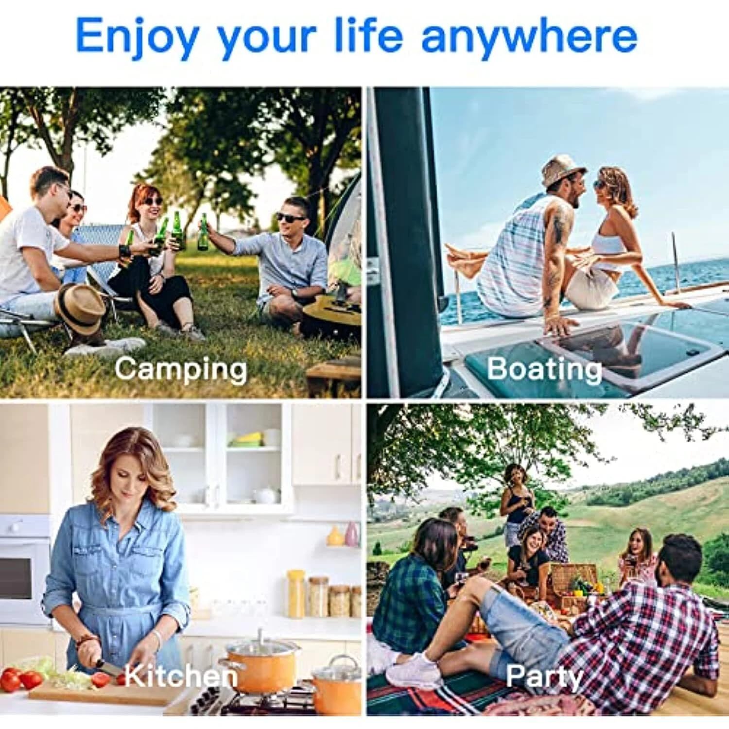 BODEGACOOLER 12 Volt Car Refrigerator,38 Quart Portable Freezer Fridge,Car Fridge Dual Zone WIFI APP Control,(36L)-4℉-68℉Car Cooler 12/24V DC and 100-240V AC for Outdoor,RV,Travel,Camping