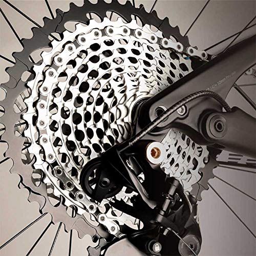 Bike Chain, 116 Links Easy Installation Ultra Light Steel Replacement Chains Accessory Durable Bicycle Chain, for Road Bikes