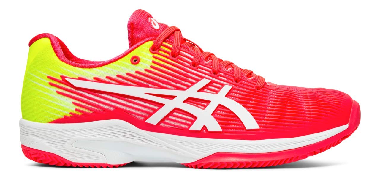 ASICS Women's Solution Speed FF Clay Tennis Shoes, Laser Pink/White, 10 M US