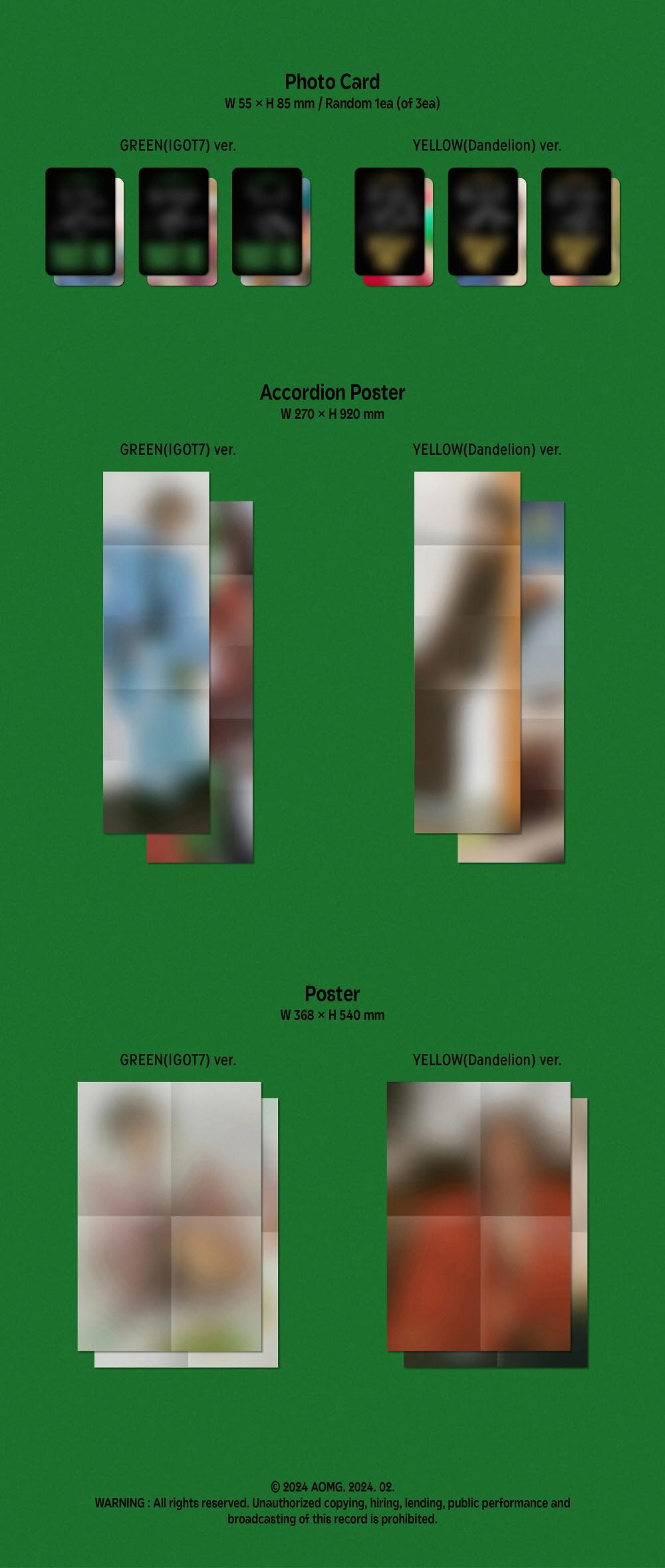 Dreamus YUGYEOM GOT7 - TRUST ME (Vol.1) Album (2 ver. SET), CMDC12004