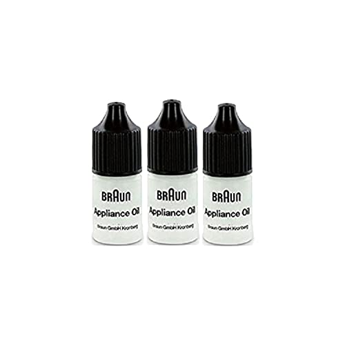 Braun Shaver and Appliance Oil - 3 Pack (3 Items)