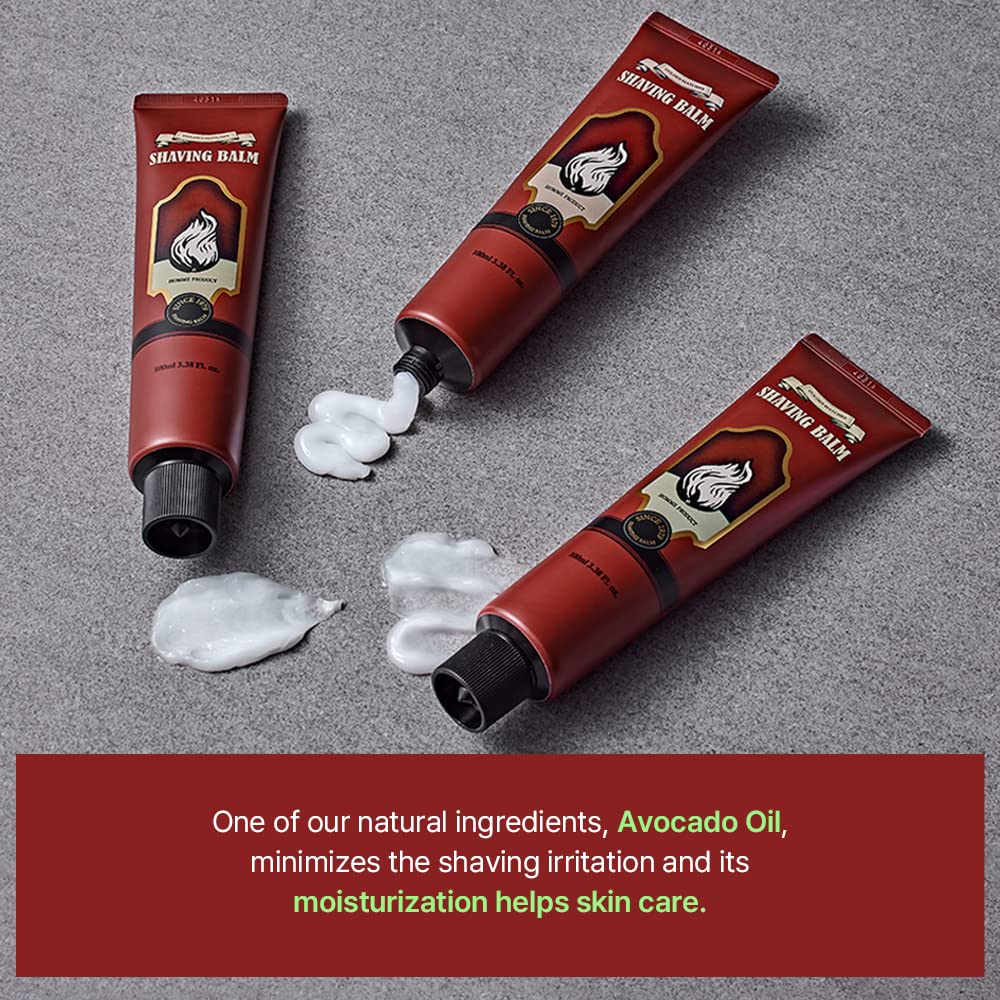 Goldenmatches Shaving Cream for Men Travel Relief Shave Butter (6.8 fl ounce, 1)