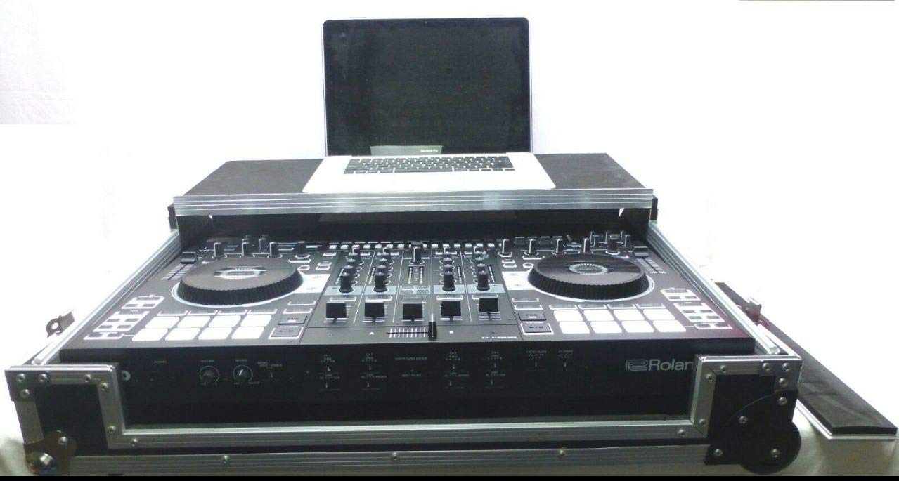 LASE ATA Style Flight Case for Roland DJ 808 Controller with Glide & Wheels