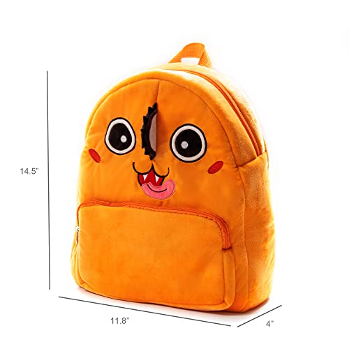 Elallin Cute Bag Anime Backpack Chainsaw Dog Embroidered Bag Daypack for Women Men Accessory Birthday Gift