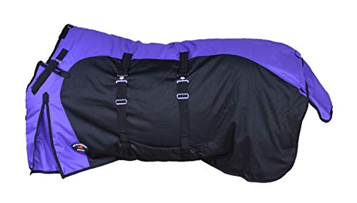 CHALLENGER 68" 1200D Horse Turnout Waterproof Heavy Weight Winter Blanket 5EE20PR
