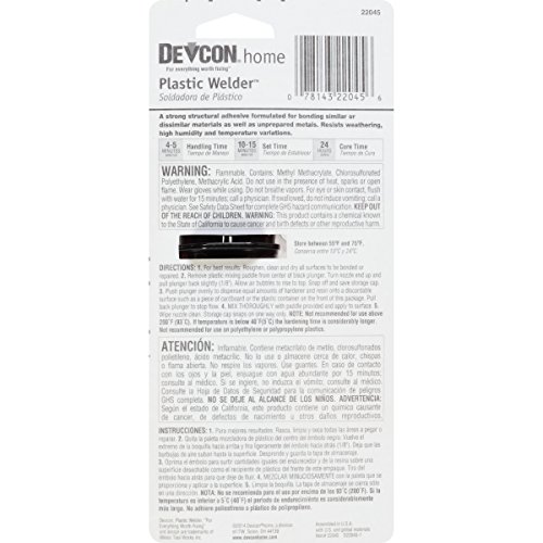 Devcon (22045-6PK) Plastic Welder - 25 ml Dev-Tube, (Pack of 6)