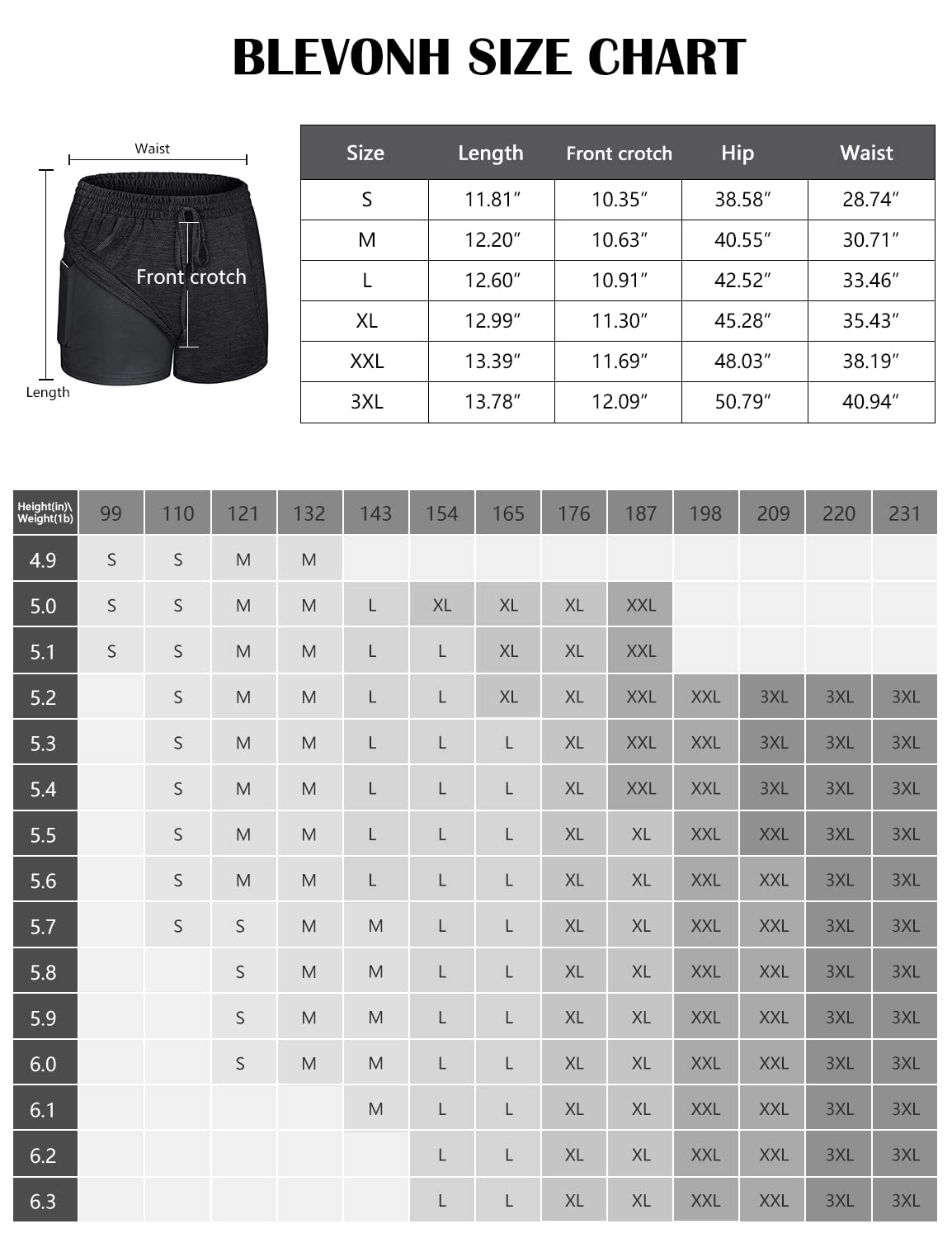BLEVONH Shorts for Women Athletic,Stretchy Waistband Double Layers Yoga Athletic Short with Pocket Womens Lightweight Plus Sized Quick Dry Pickleball Workout Clothes Gray 2XL