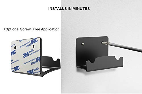 Monzlteck New Wall Mount For PS4 Controller,Compatible with PS5 controller,Screw-Free Application(Single)
