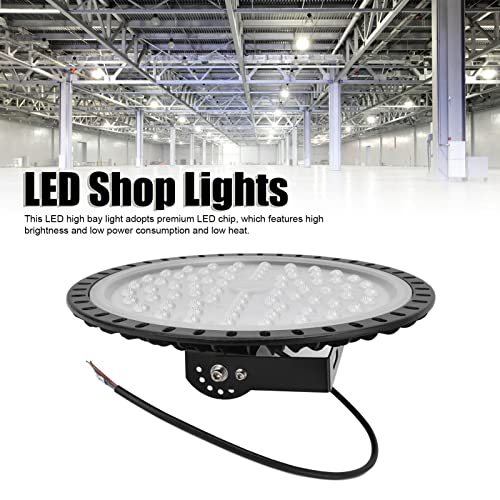 COAECJ LED High Bay Light 300W, LED Warehouse Light, Bright Energy Saving, IP65 Waterproof Instant Lighting, Bay Light for for Warehouse, Garage, Basement, Exhibition Hall