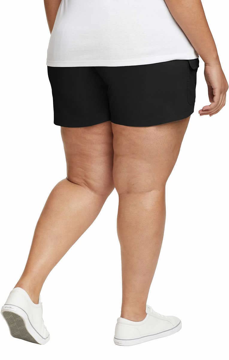 Eddie Bauer Womens Summer Trail Short Color Black (as1, Numeric, Numeric_6, Regular, Regular)