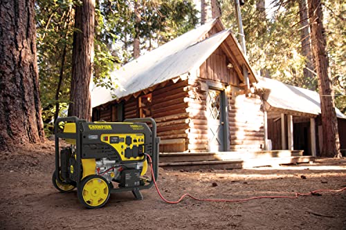 Champion Power Equipment 201110 11,500/9,200-Watt Electric Start Portable Generator with CO Shield,Yellow