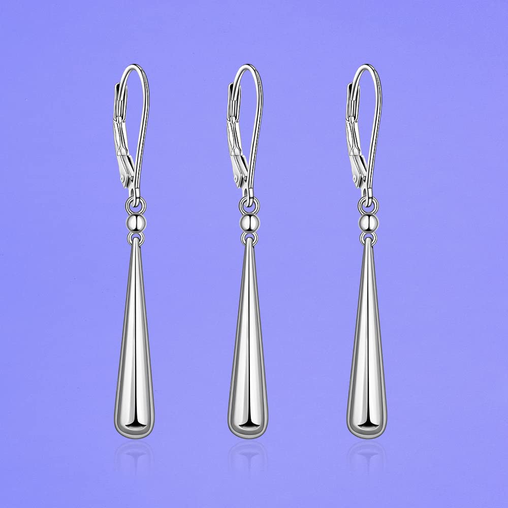 Baseball Bat Bar Earrings Hypoallergenic Sterling Silver Dangle Drop Weird One Piece 3Pcs Earring Hooks Mini Cool Small Christmas Holiday Cosplay Gift