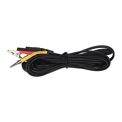 Clip Electrode Test Cord, Improve Circulation Simulated Massage Wide Applicability TENS Electrode Wire for Digital Therapeutic Machine for Slimming Massager