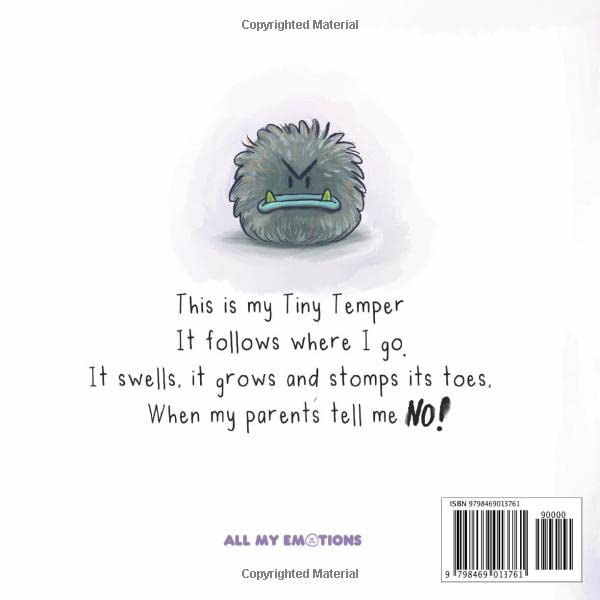 My Tiny Temper: A Children's Book About Battling A Growing Monster of Emotion: A book for kids (age 2-7) about learning to deal with tempers and ... books about dealing with different emotions)