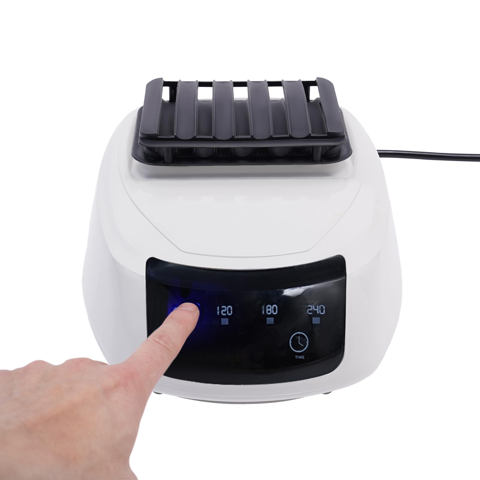 Clothes Dryer, 1200-1500W, Portable Travel Mini Dryer Machine with Screen Touch, Electric Dryer for Homes, Apartments, Dormitories, Caravans(Blue)