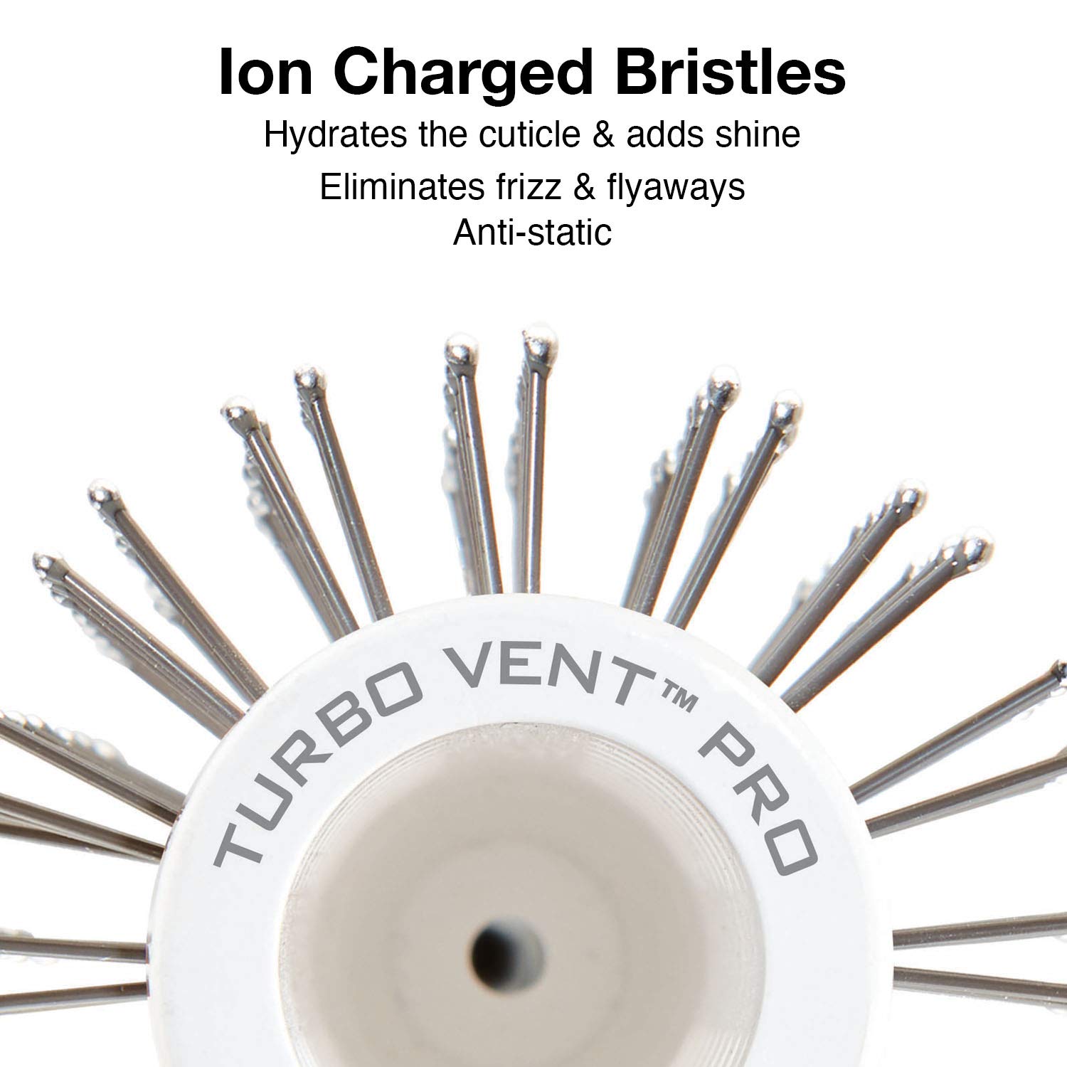 Olivia Garden Ceramic and Ion Turbo Vent Pro Hair Brush CITVPRO-SPR (Shaper)