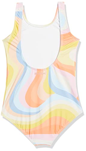 Billabong Girls' Groovy Road One-Piece Swim (Little Big Kids), Multi, 10