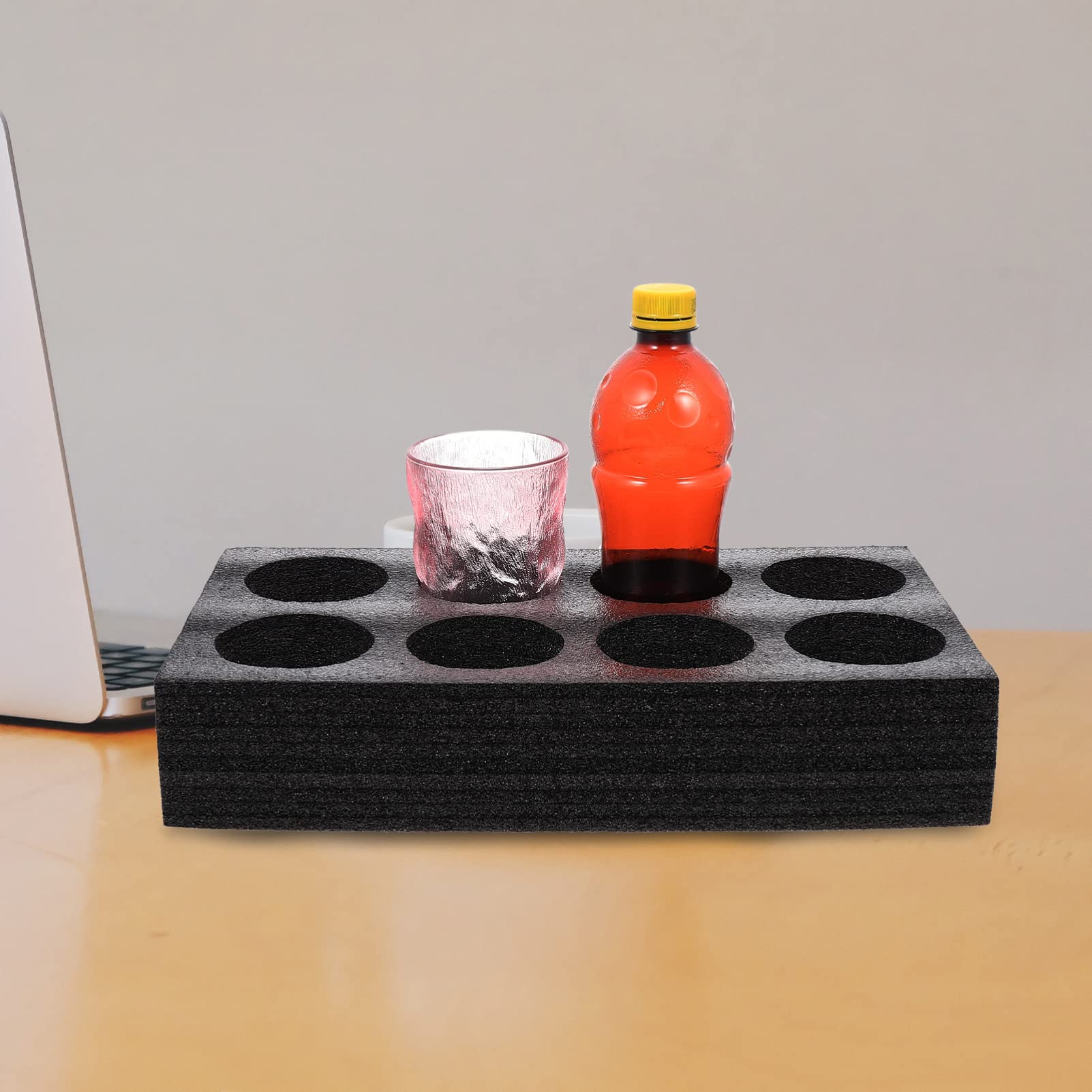 Cabilock 2pcs Cola Milk Tea Cup Saucer Coffee Mug Cars Accessories Storage Foam Coffee Door Dash Multiple Fitted Bedding for Motorhomes Cup Carriers for Drinks Hot Pearl Cotton Wallet Glass