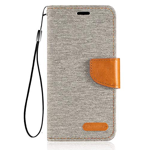 for Infinix Smart 5 Pro Case, Oxford Leather Wallet Case with Soft TPU Back Cover Magnet Flip Case for Infinix Smart 5 Pro (6.52β)