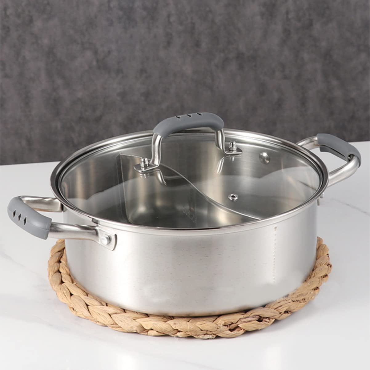 BESTonZON 8Pcs Silicone Pot Silicone pan Ear Pot Handle Grips Pot Handle Sleeve Ear Cover Rubber