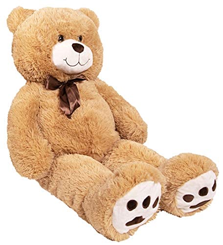 Kangaroo 36" Giant Teddy Bear Stuffed Animal - Perfect Valentine's Day Gift for Girls, Boys & Loved Ones, Large Teddy Bear, Soft Plush Toy for All Ages
