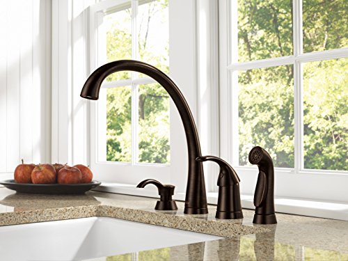 Delta Faucet Pilar Kitchen Soap Dispenser for Kitchen Sinks, Venetian Bronze RP50781RB