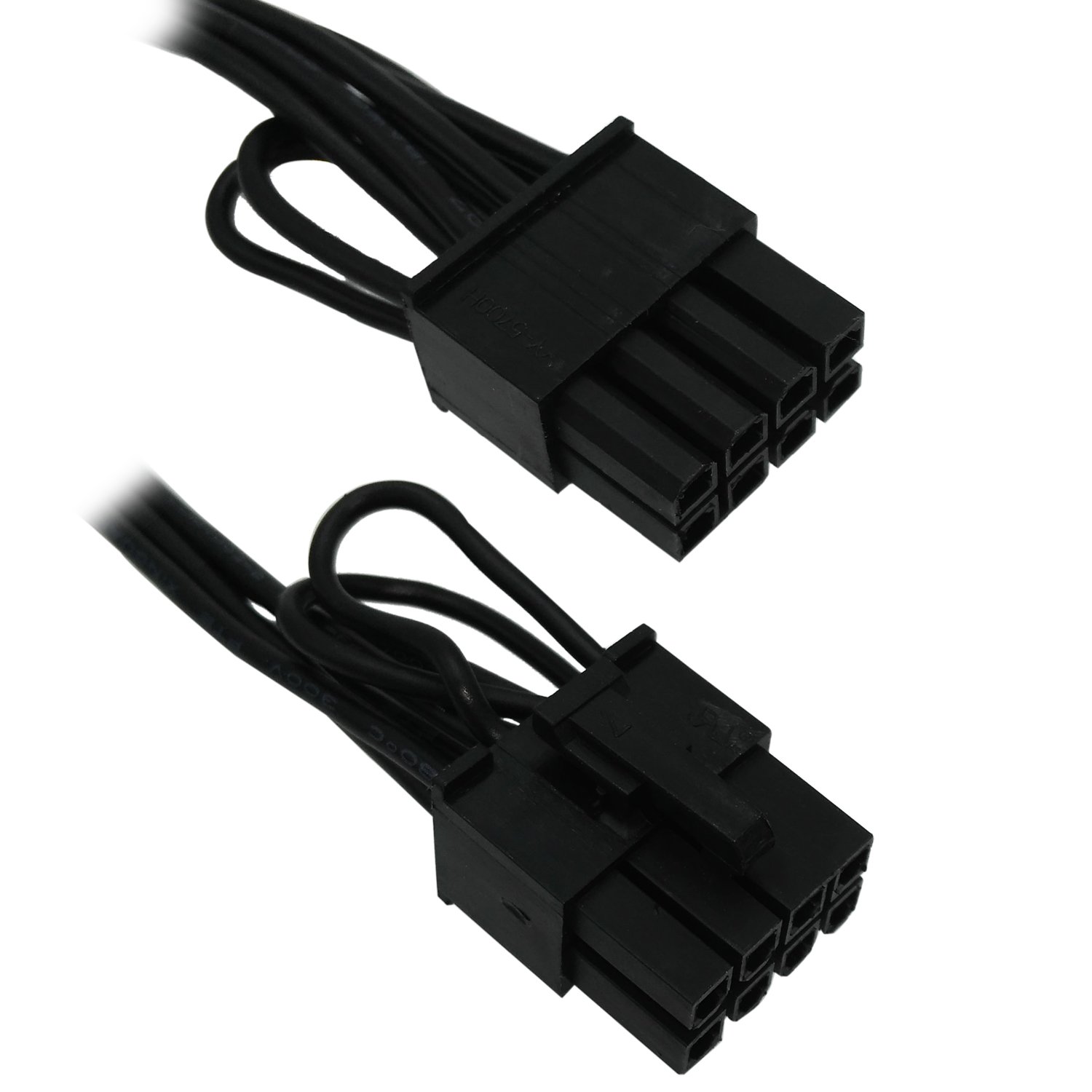 Mini 6 Pin to 8 Pin PCI Express Video Card Power Adapter Cable for Mac Pro Tower/Power Mac G5 14-inch(35cm) (Pack of 2) COMeap