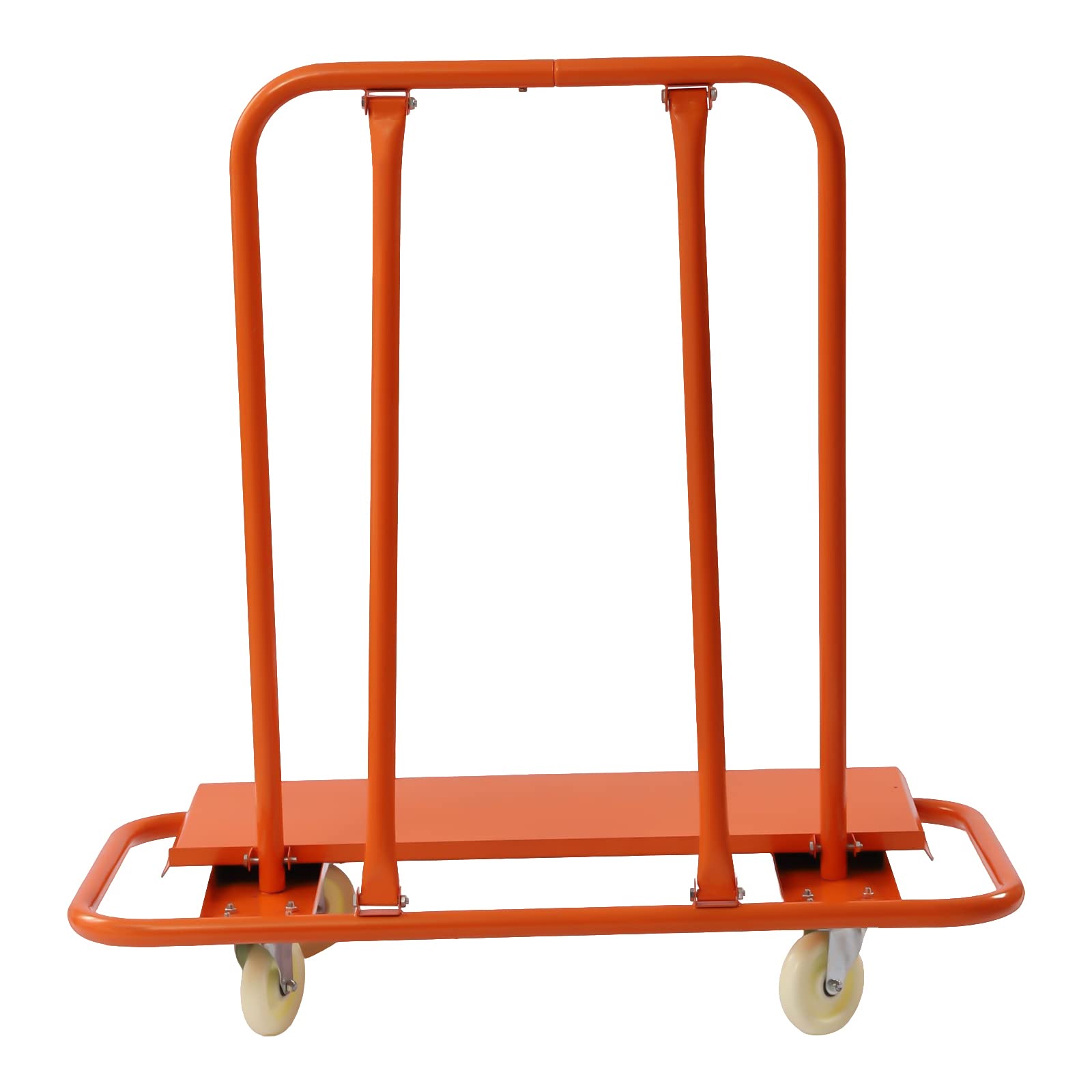 CNCEST 46.06 * 22.83 * 46.85in Commercial Drywall Sheet Cart,Drywall Cart Rolling Dolly Handling Sheetrock Sheet Panel-Load Capacity:3000lbs,for Factories/Express Stores (Load Capacity:2200 lbs)