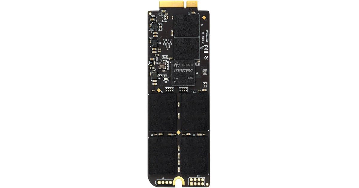 Transcend 480GB JetDrive 725 SATAIII 6Gb/s Solid State Drive Update Kit for MacBook Pro 15" with Retina Display, Mid 2012 - Early 2013 (TS480GJDM725)