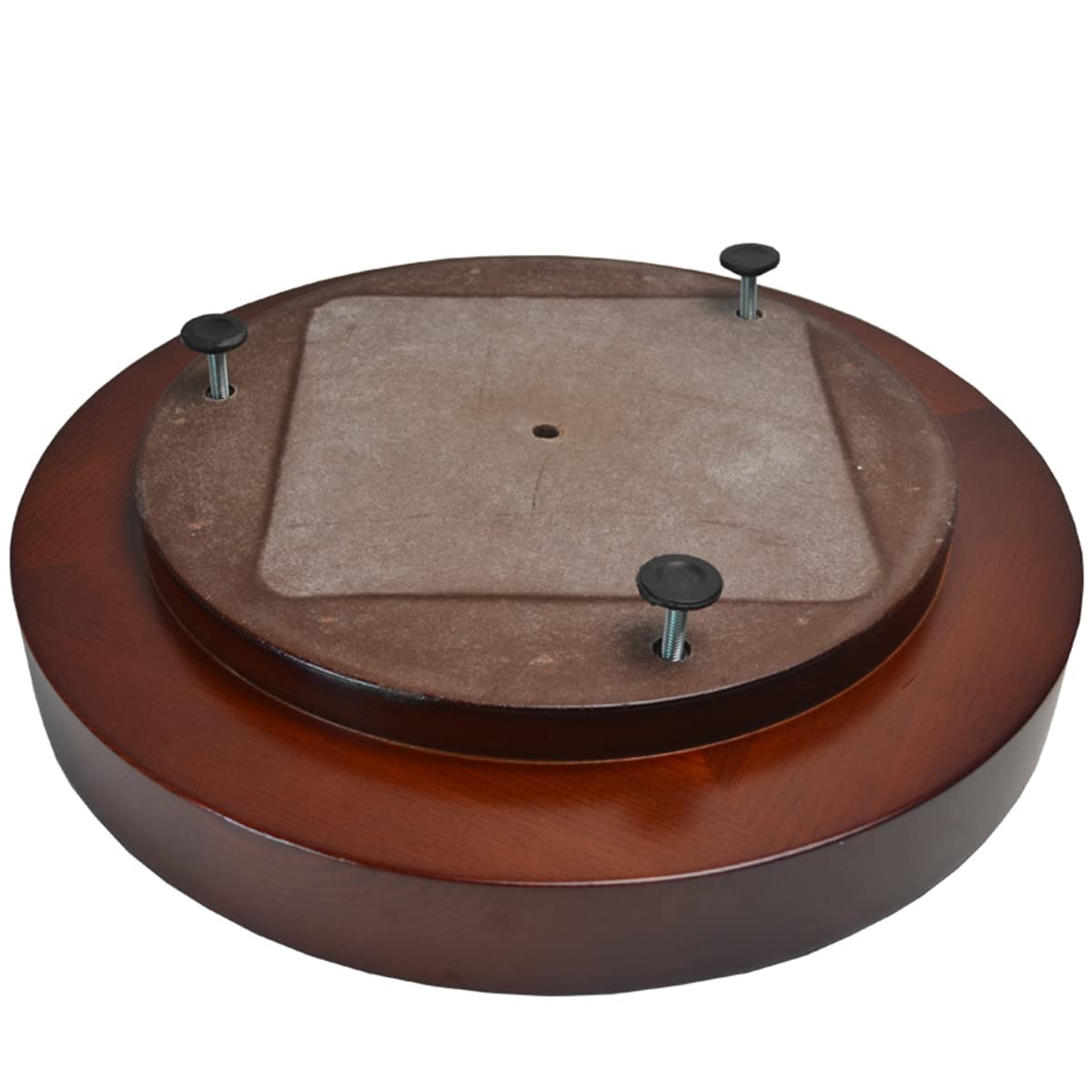 BASICM Russian Roulette Set 18 Inch Solid Wood Russian Casino-Class Sweepstakes Roulette for Bar Entertainment Supplies Event Lucky Games Lottery Draws
