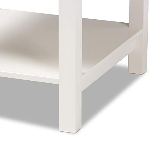 Baxton Studio Nightstands, White