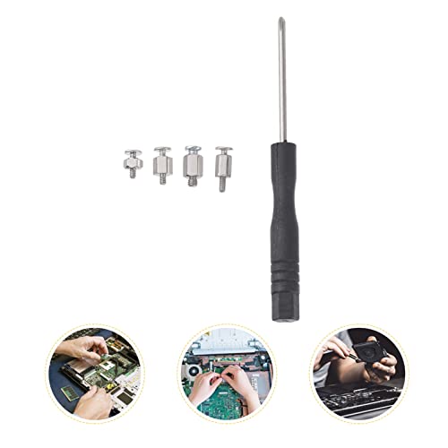 DIKACA Laptop 1 Set Computer Kit Screw for Standoff Steel Screws Replacement Nut with Stainless M Components Screwdriver Mounting Compatible Motherboard Hex Ssd Ps Accessory Fixing Laptop Stand