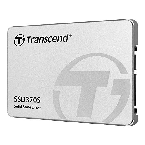 Transcend 64GB SSD370S 2.5" SATA3 SSD, Solid State Drive, Guaranteed Endurance and Reliability, Dram Cache, MLC - TS64GSSD370S