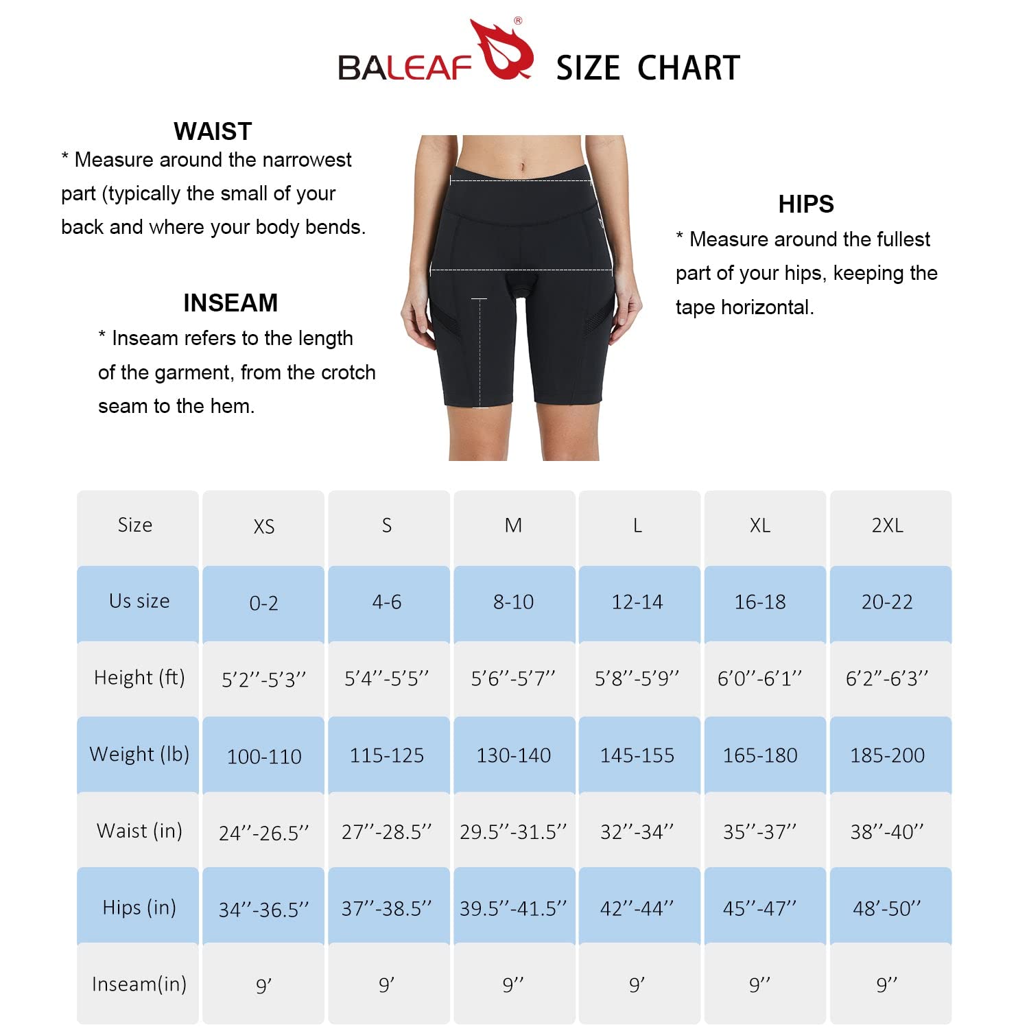 BALEAF Women's Bike Shorts 3D Padded Pocket Biker Cycling Bicycle Spinning Mountain Biking Shorts Gel UPF 50+ Wine Red XL
