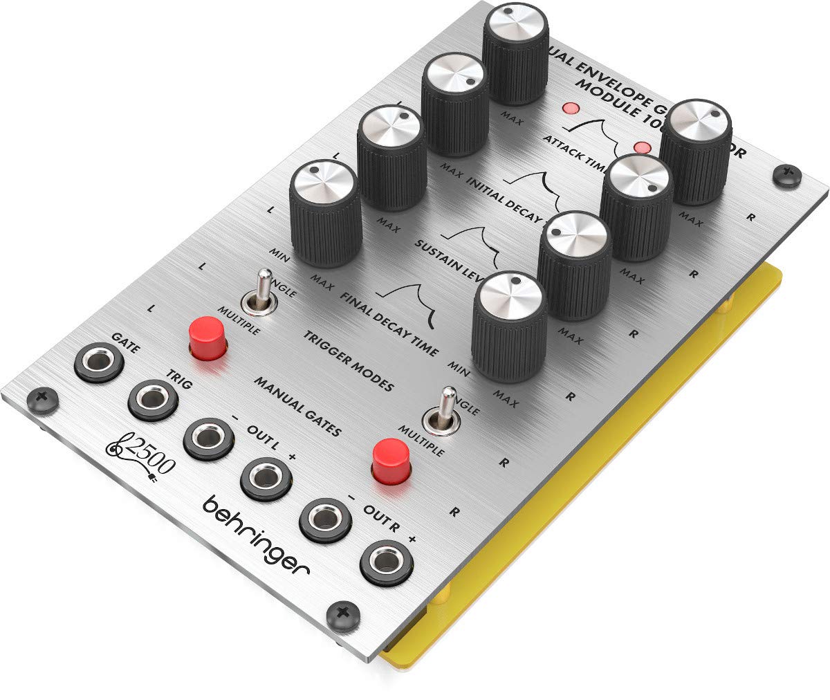 Behringer DUAL ENVELOPE GENERATOR MODULE 1003 Legendary 2500 Series Dual Envelope Generator Module for Eurorack