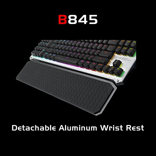 BLOODY B845 Light Strike (LK) Optical Mechanical Gaming Keyboard – RGB LED Backlit – LK Blue Switch – Left Handed Keyboard