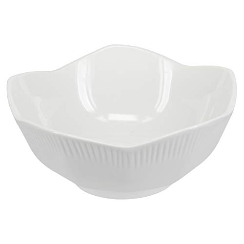 BIA Cordon Bleu Porcelain Lotus Bowls, One Size, White (900137S4SIOC)