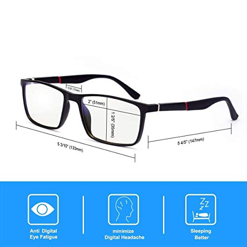 Blue Light Blocking Glasses, Anti Glare, Relieve Eyes Fatigue For Men & Women