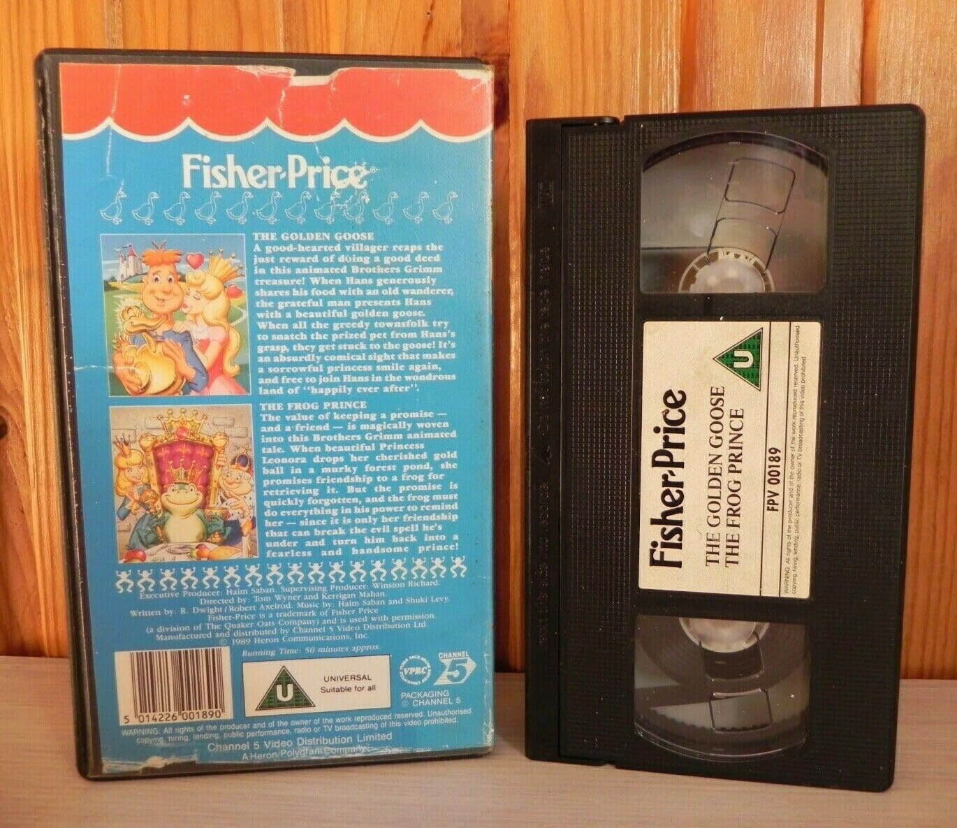 Grimm's Fairy Tales - Andy Grane - Animated - Children's - Pal VHS