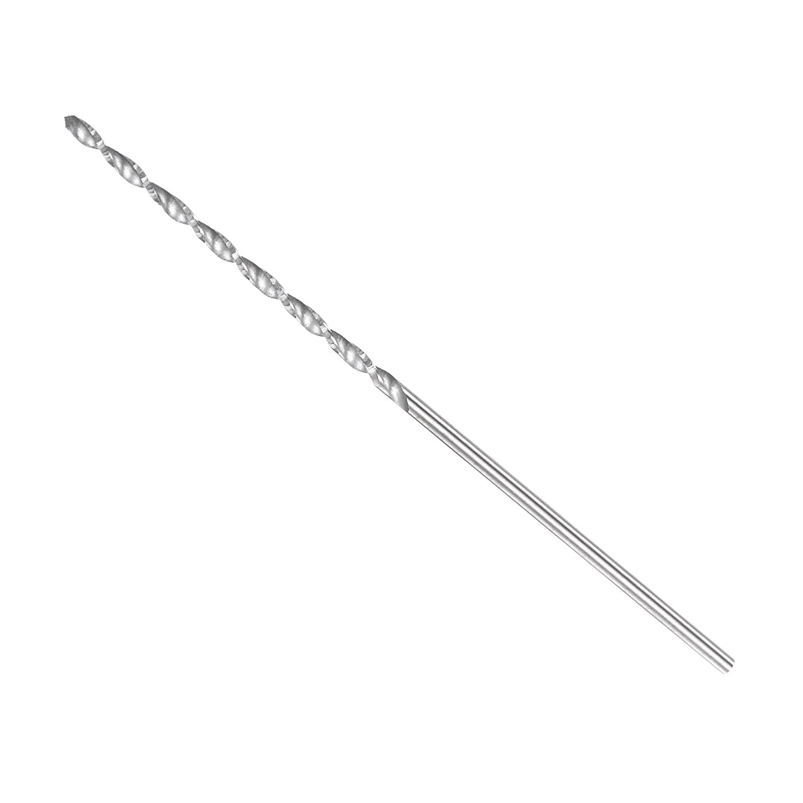 CoCud Solid Carbide Drill Bits, 2.2mm Diameter, K35 Tungsten Carbide Straight Shank Twist Drill Bits - (Applications: for Stainless Steel Alloy), 1-Piece