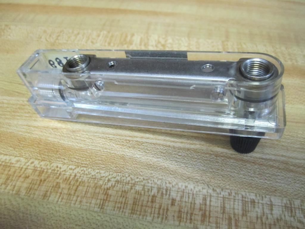 Dwyer® Rate-Master® Flowmeter, RMA-12-SSV, 4% Acc, 50-500 cc/min air, SS Valve, PC Body