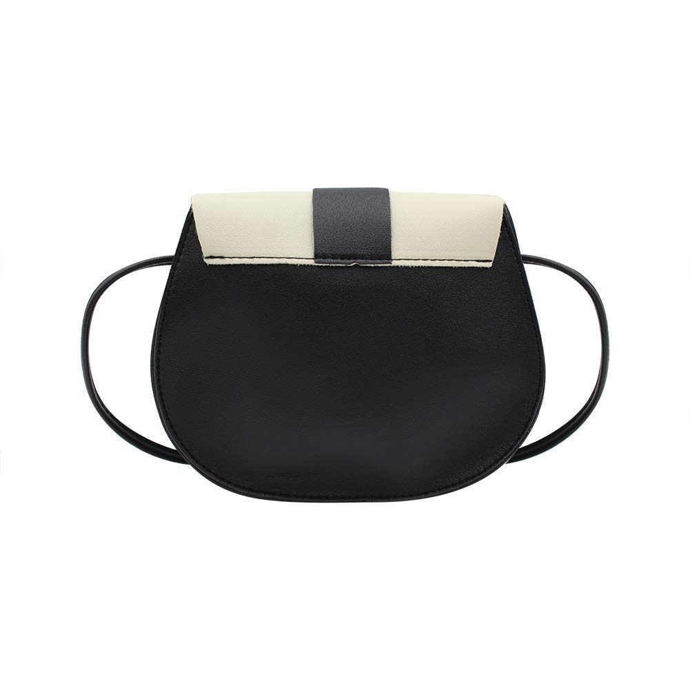 Pamayaneen Small Crossbody Bags for Women Saddle Shoulder Bag with Flower