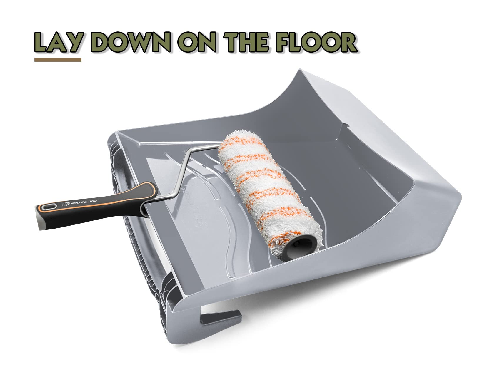 ROLLINGDOG Multifunction Paint Tray β Ladder Paint Tray,Paint Tray for Ladder,Idea for Household or Construction Use