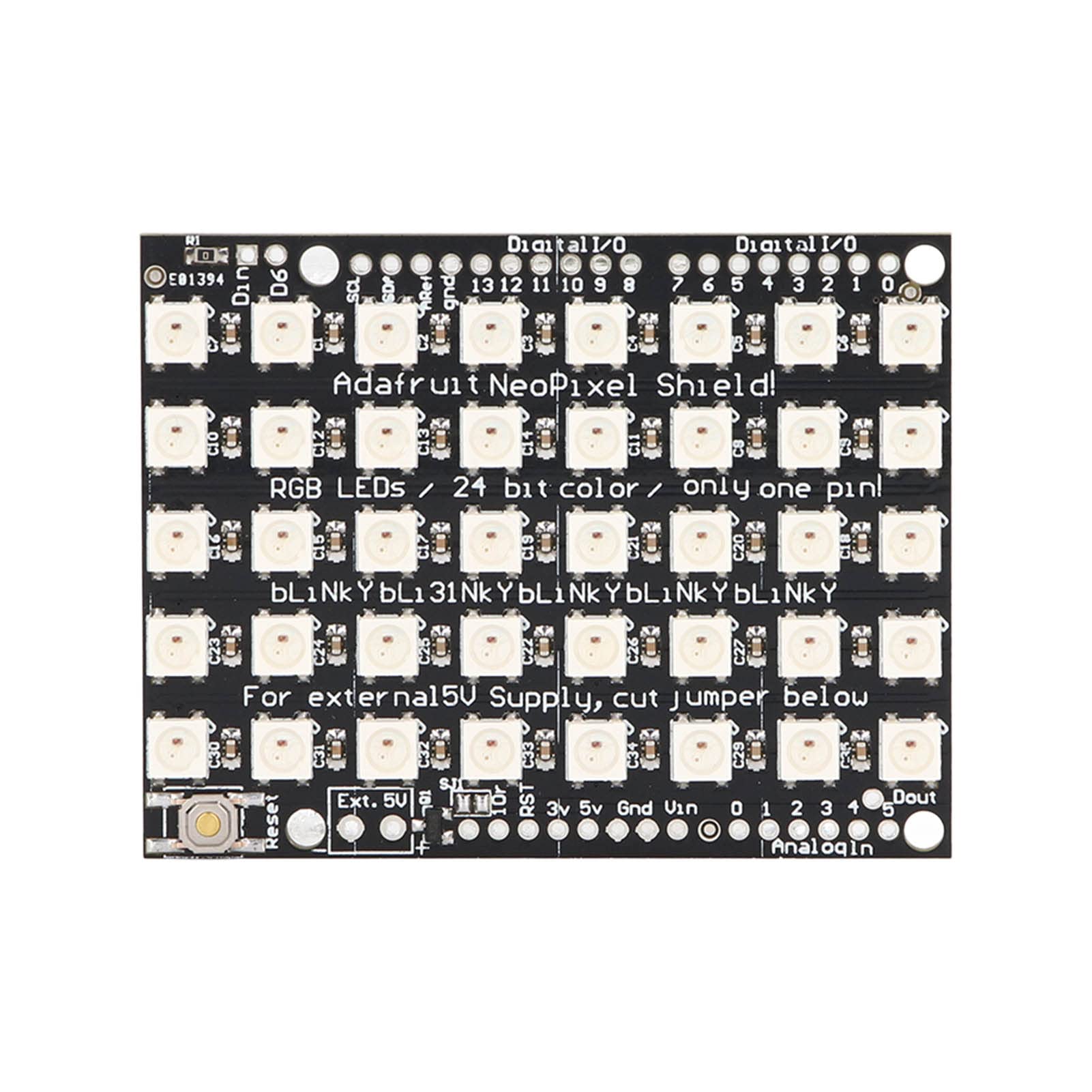 Color Light Development Board, Full Color 40 Bits WS2812B 5050 RGB LED Driver for Hotel for Bars