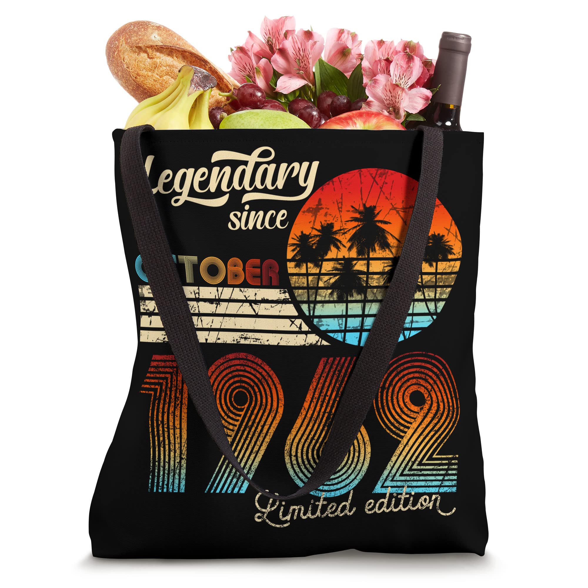 Birthday Legendary Since October 1962 Gift Tote Bag