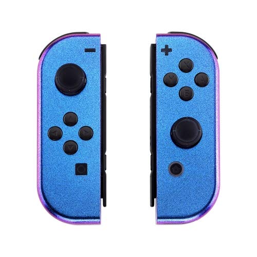 MODDEDZONE Custom Joy-Con's Controllers Soft Touch Finish Unique Design… (Multiple Designs Available) (Enigma)