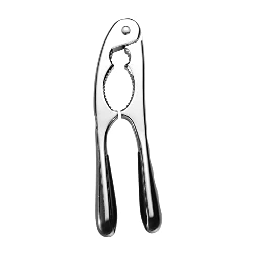 KICHOUSE 1pc Nutcrackers Stainless Steel Multifunctional Peeler Pistachios Nuts Multitools Nut Peeler Seafood Tools Set Crab Crackers Pecan Opener Kitchen Gadget Handheld Nut Opener Pliers